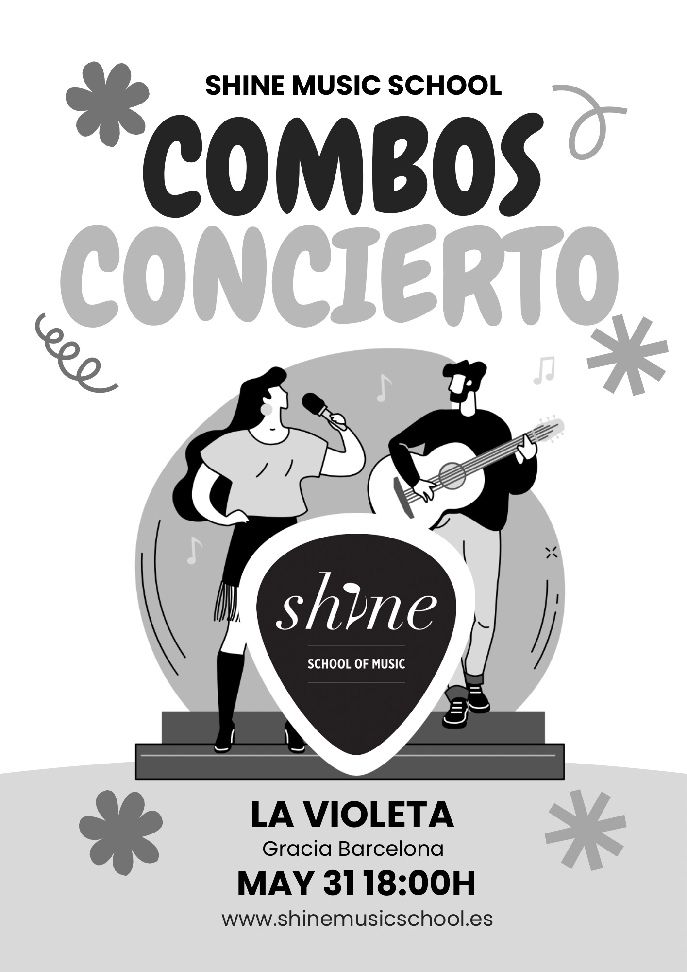 La Escuela de Música Shine Combos Concierto de Shine - La Escuela de ...